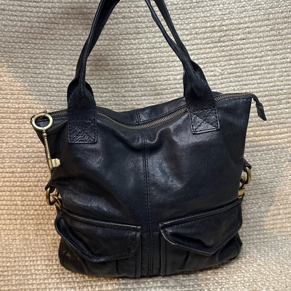 Fossil | Bags | Fossil Leather Hobo Bag | Poshmark